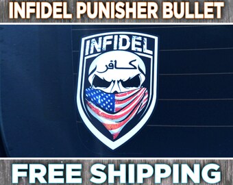 Infidel decal | Etsy