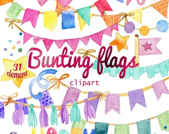 Flag clip art | Etsy