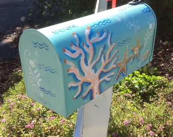 Beach mailbox | Etsy