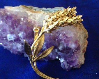 Wheat brooch | Etsy