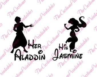 Aladdin silhouette | Etsy