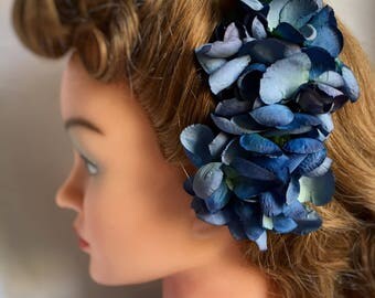 Hydrangea hair clip | Etsy
