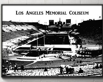 Memorial coliseum | Etsy