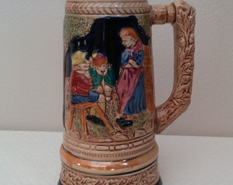 Ceramic beer stein | Etsy