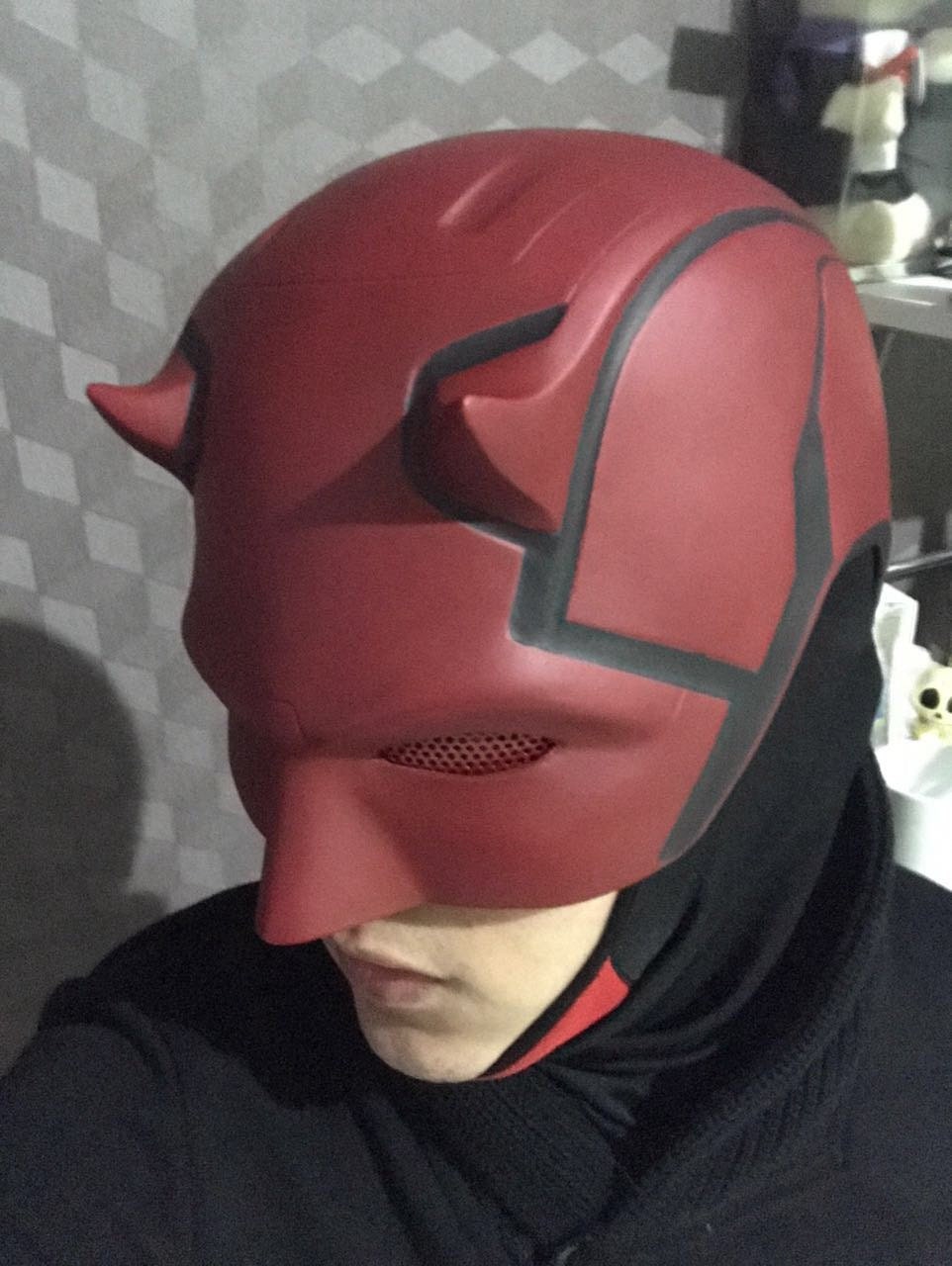 Daredevil Mask Helmet by PlanetUS on Etsy