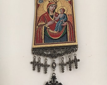 Catholic tapestry | Etsy