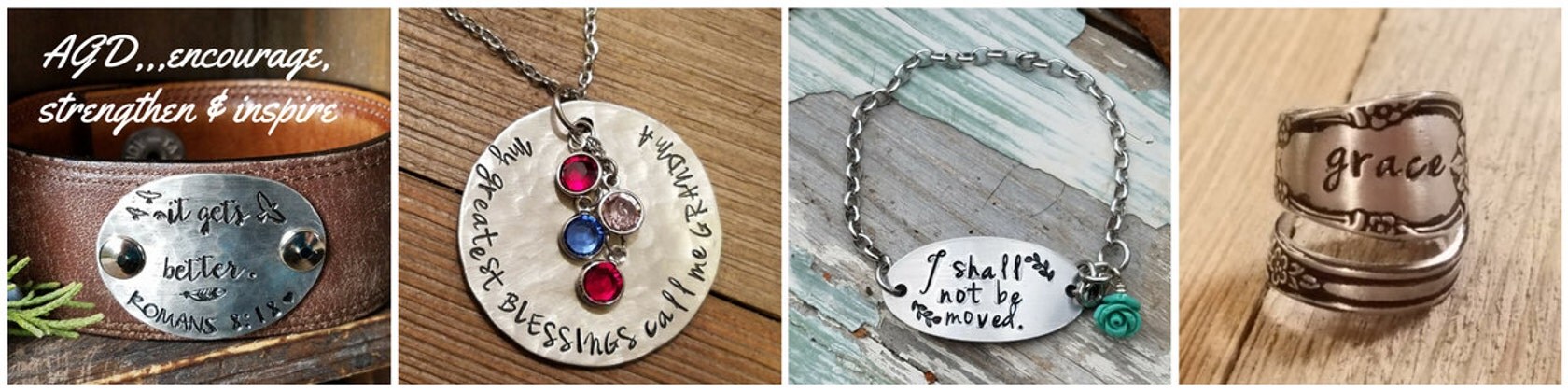 Jewelry made with love hope and abounding by AboundingGraceBR