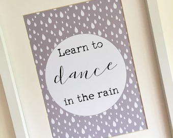 Unique dance in the rain related items | Etsy