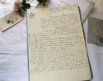 Handwritten french | Etsy