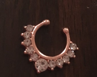 Fake tragus piercing | Etsy