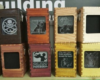 Commander deck box | Etsy