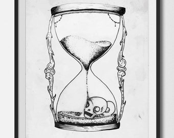 Pointillism drawing | Etsy