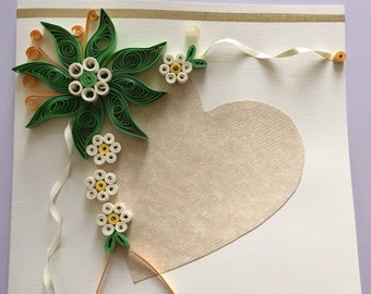 Quilled heart | Etsy