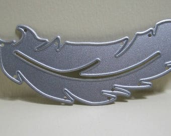 Feather die cut | Etsy