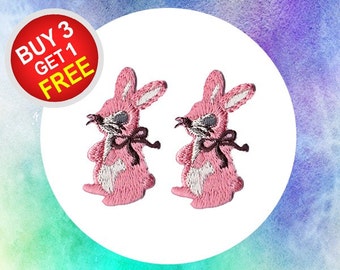 Rabbit patches | Etsy