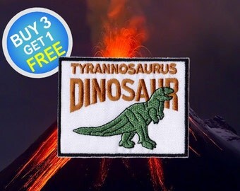 Dinosaur patch | Etsy