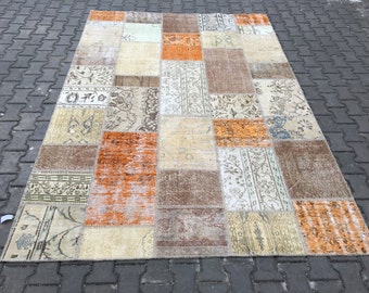 Patchwork carpet | Etsy