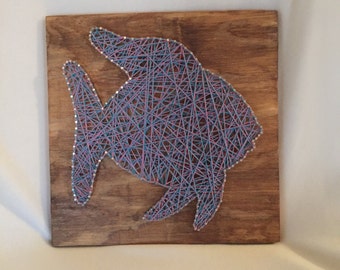 Fish string art | Etsy