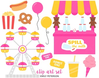 Ferris wheel clipart | Etsy