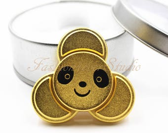 Gold fidget spinner | Etsy