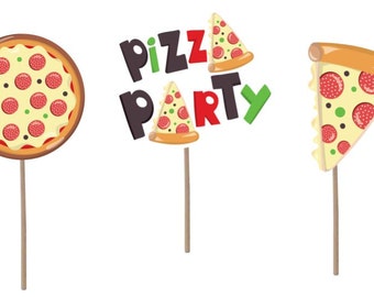 Pizza party decor | Etsy