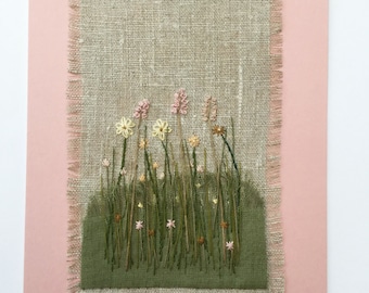 Grass embroidery | Etsy