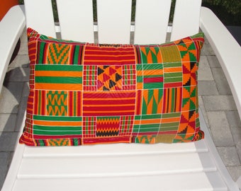 African print pillow | Etsy