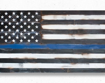 Distressed us flag | Etsy