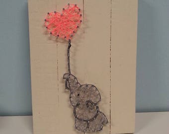 Balloon string art | Etsy