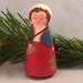 MOLLY PITCHER Heroine of American Revolution Ornament hand