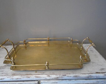 Large brass tray | Etsy