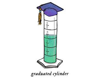 Graduated cylinder | Etsy