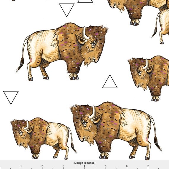 Buffalo Fabric Buffalo Triangles By Taraput Southwestern