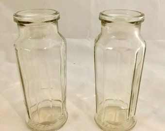Small milk bottles | Etsy