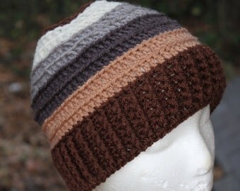 Crochet PonyTail Hat: Gelato Adult