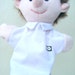 Vintage Medical Doctor MD Hand Puppet Plush Pups by BusterJustis