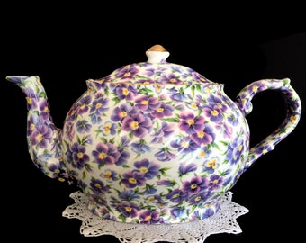 Arthur wood teapot | Etsy