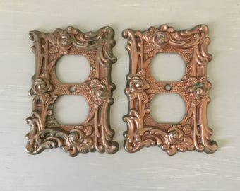 Metal outlet covers | Etsy