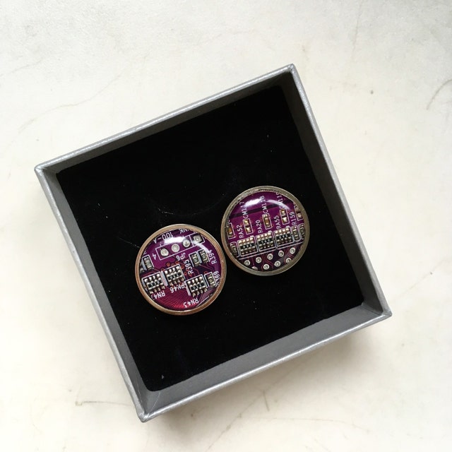 Recycled computer jewelry and home decor by ReComputing on Etsy