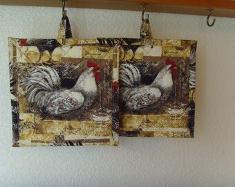 Chicken pot holder | Etsy