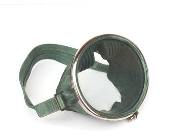 Vintage scuba mask | Etsy