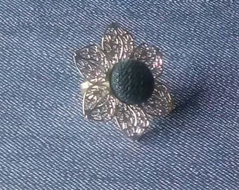Denim flower | Etsy