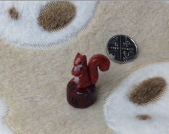 Clay squirrel | Etsy