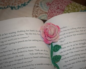 Rose bookmark | Etsy