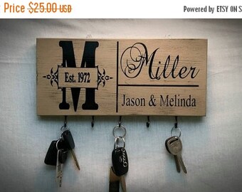 Unique wall key holder related items | Etsy