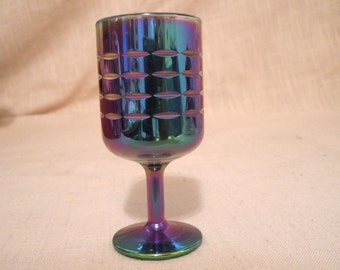 Purple stemware | Etsy