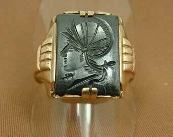 Roman soldier ring | Etsy