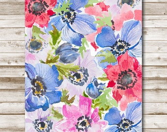 Floral collage | Etsy