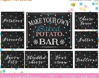 Potato bar sign | Etsy