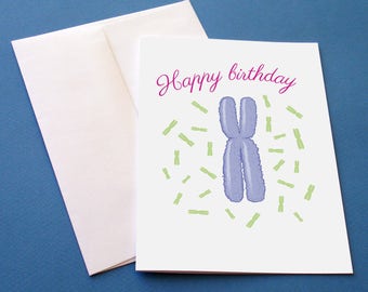 Medical and science-themed greeting cards by ACGreetings on Etsy